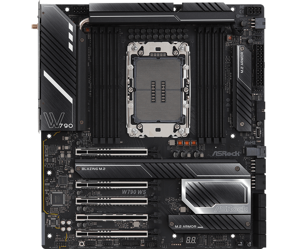 华擎科技 > W790 WS
