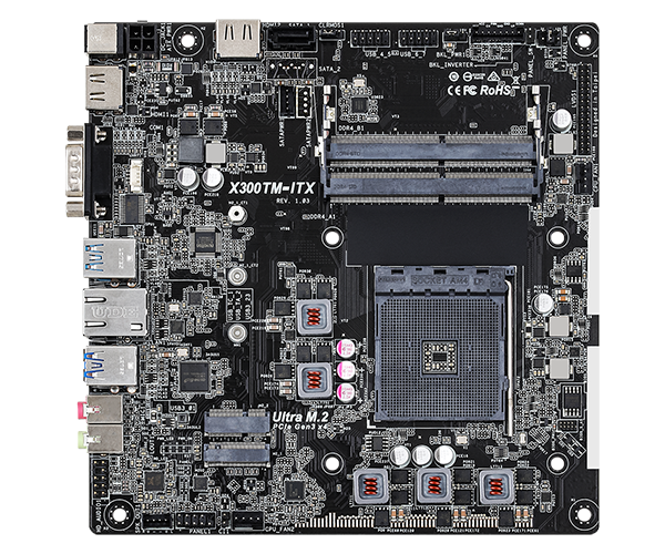 华擎科技 > X300TM-ITX