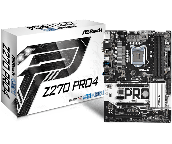 华擎科技 > Z270 Pro4
